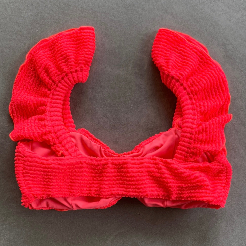 Electra Red Textured Camille Bikini Top – MyBrazilianShop