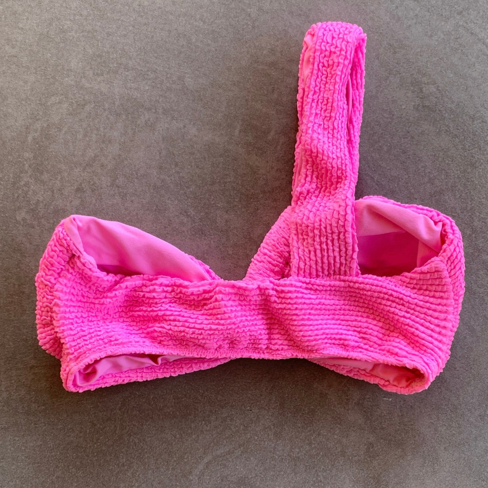 Pink Bliss Textured Greek Bikini Top – MyBrazilianShop