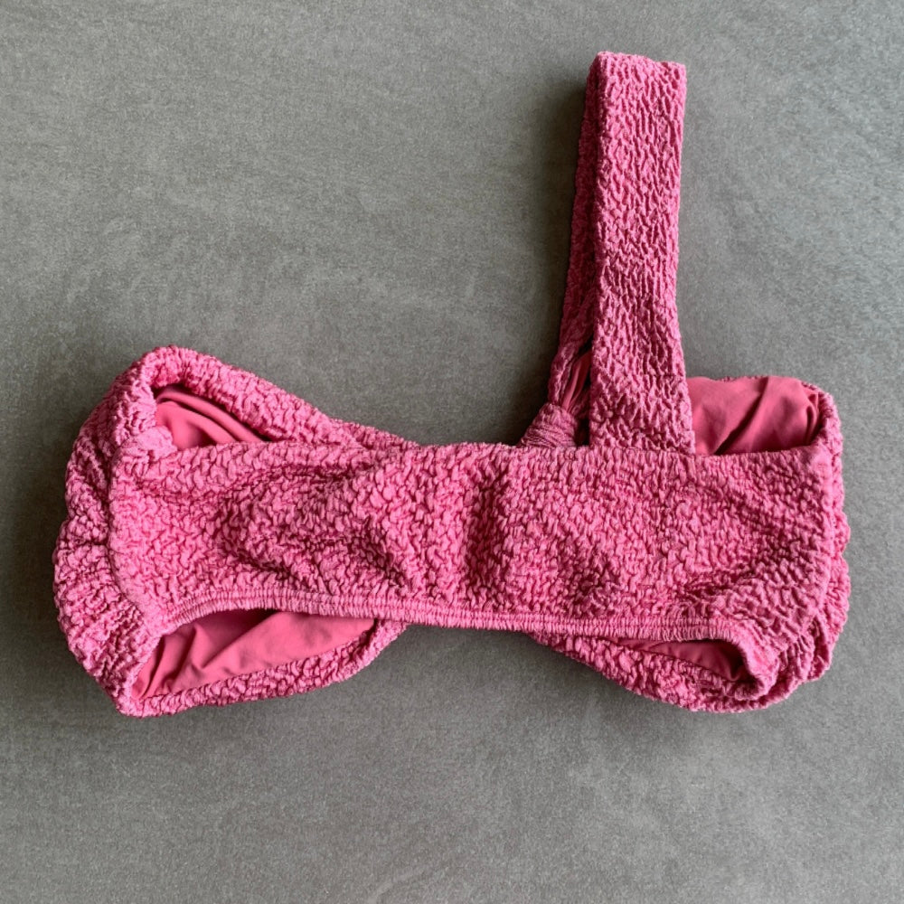 Desert Rose Beehive Textured Greek Bikini Top – MyBrazilianShop